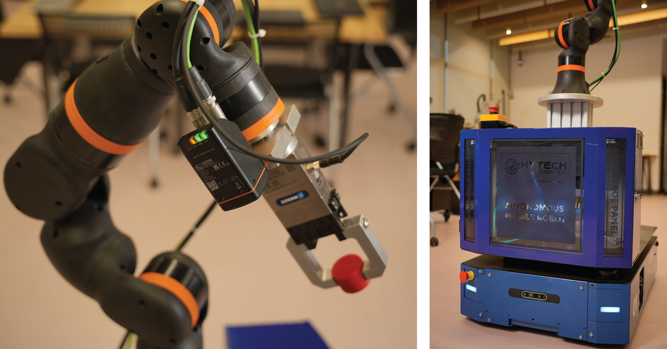 AMR with Industrial Automation Station and COBOT | Manufacturer in Pune